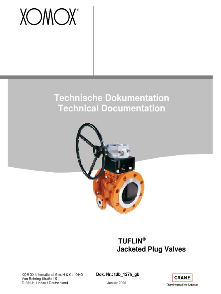 XOMOX JacketedPlugValve | Download Free PDF | Valve | Mechanical ...