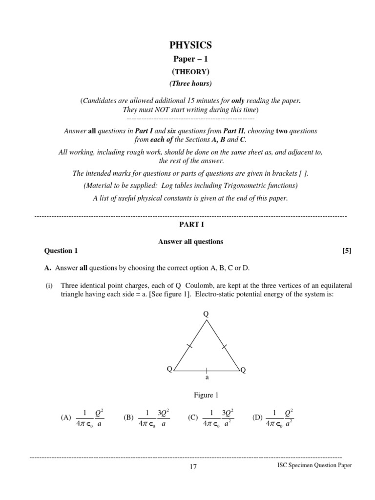 Physics Paper 1-Spm 2010 | PDF | Electric Current | Speed Of Light