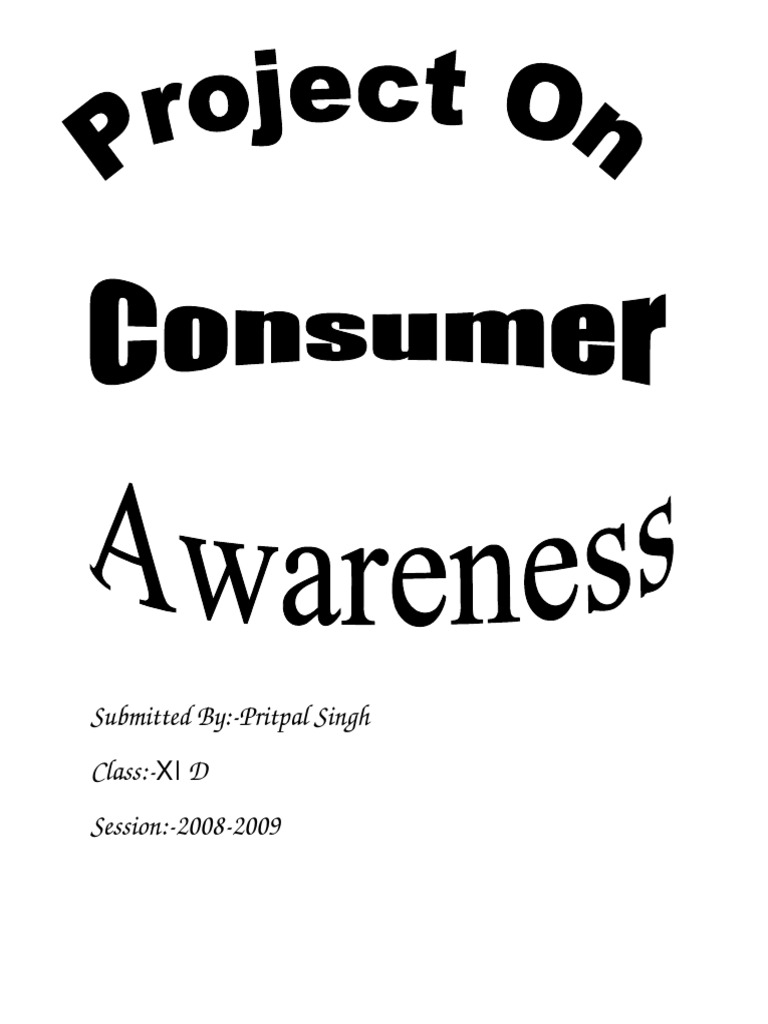 Consumer Awareness | PDF | Public Sphere | Business