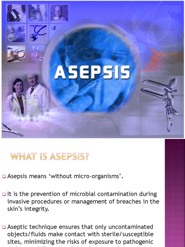ASepsis | Sterilization (Microbiology) | Infection Control | Free 30 ...