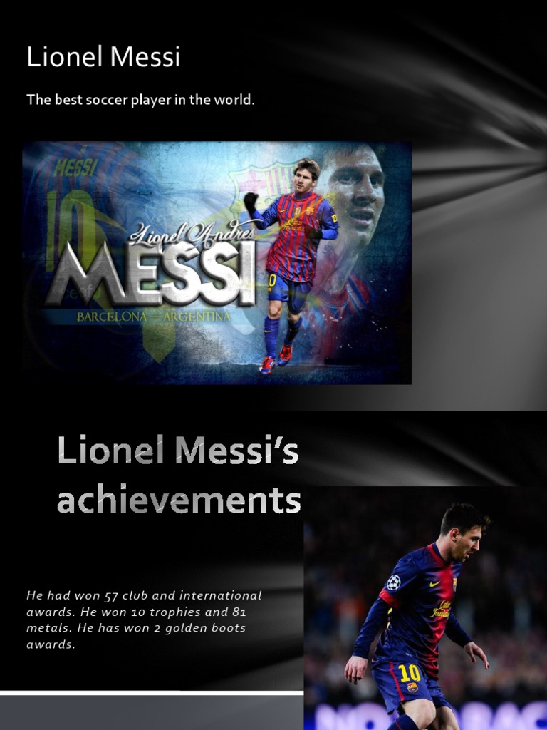 Lionel Messi: Biography and Achievements | PDF