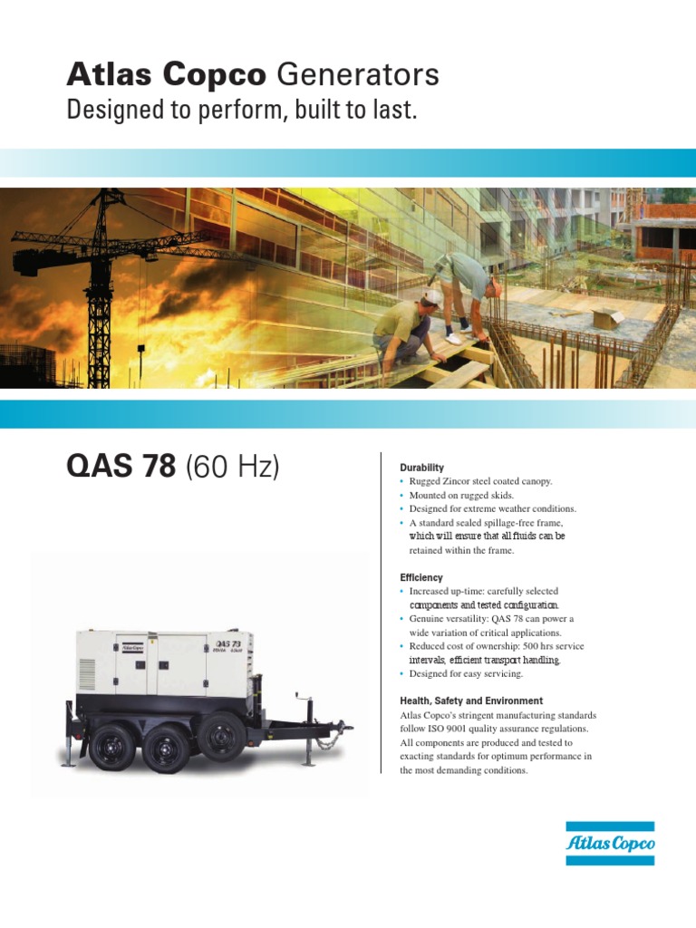 Atlas Copco Qas 78 | PDF | Quality Assurance | Switch