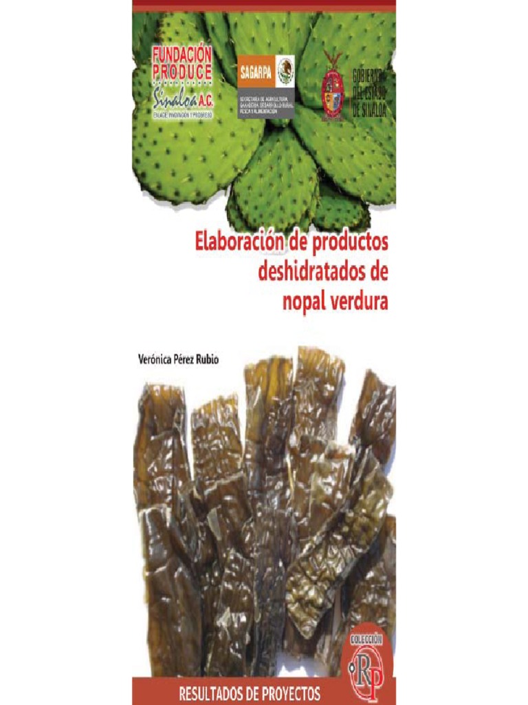 Nopal Deshidratado | Vegetales | Aluminio