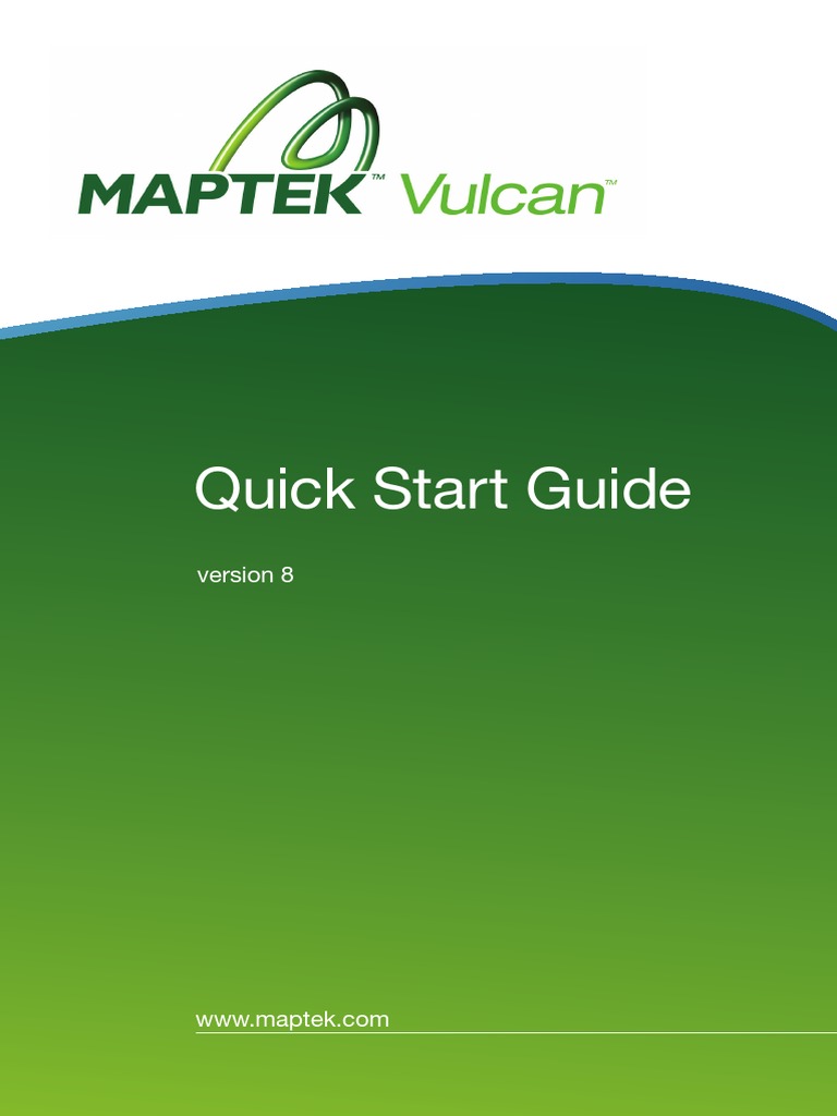 Vulcan 8 Quickstart Guide | PDF | Icon (Computing) | Computer File