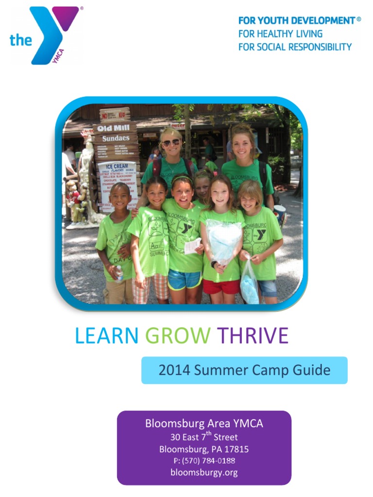 Summer Camp Program Guide | PDF | Ymca | Child Care