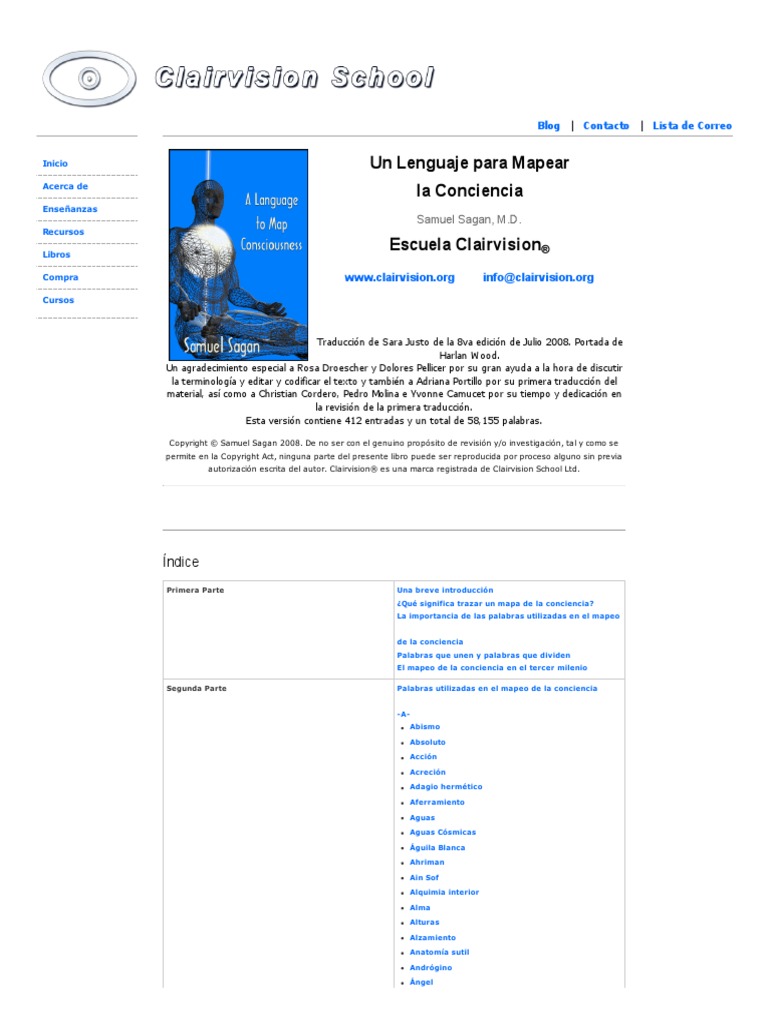 Un Lenguaje para Mapear La Conciencia - Clairvision School | PDF | Materialismo | Science
