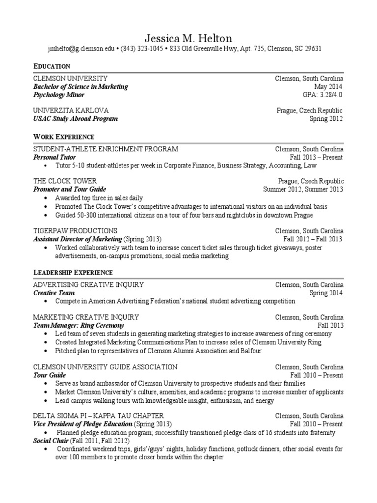 Jessica M Helton | PDF | Business | Marketing