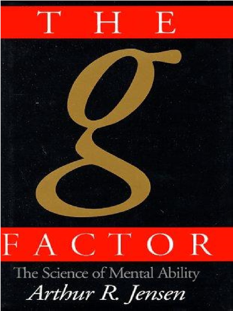 The G Factor - The Science of Mental Ability (1998) by Arthur Robert ...