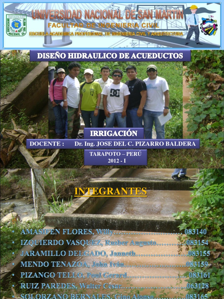 Diseño Hidraulico de Acueductos | PDF | Puente | Ingeniero civil