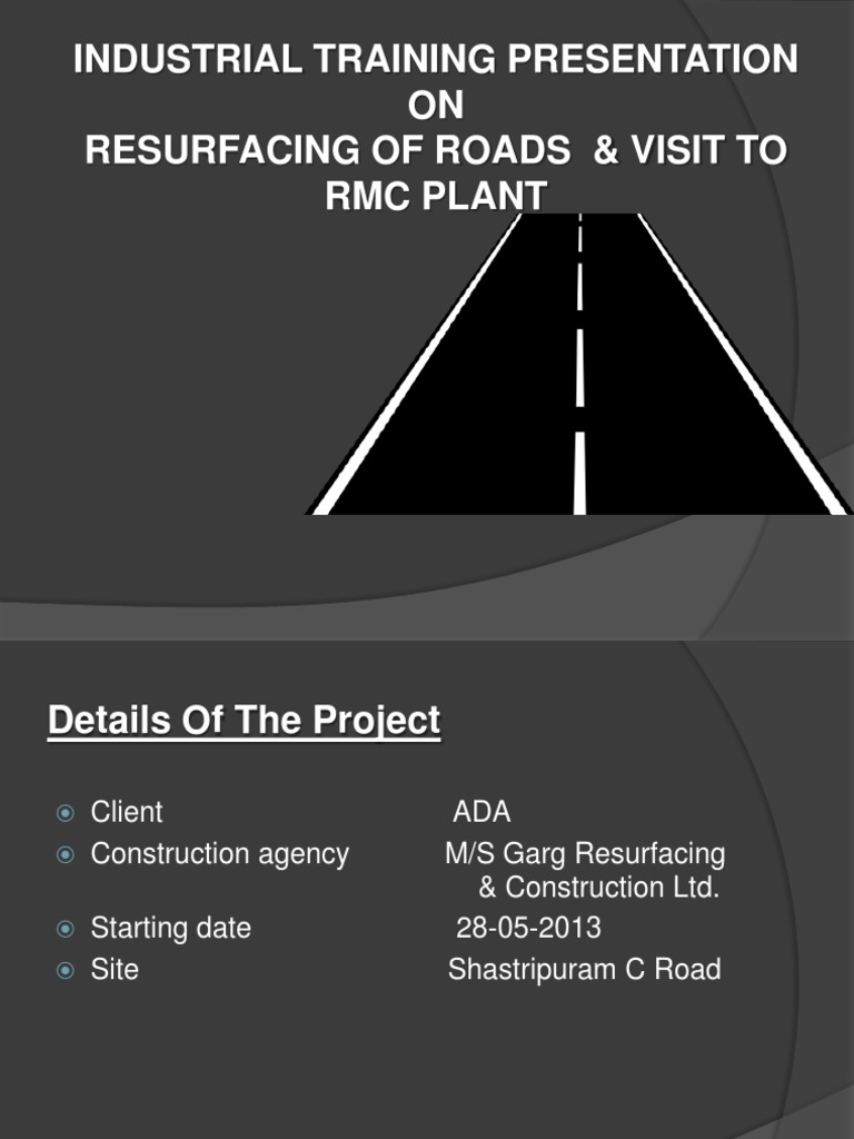 Road Resurfacing Training Overview | PDF | Road Surface | Asphalt
