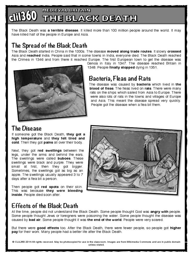 The Black Death | PDF | Black Death | Medicine