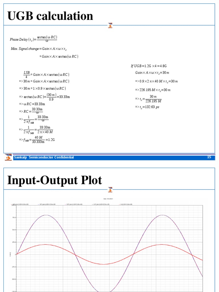 UGB Phase Delay Calculation Insights | PDF | Signal Processing ...