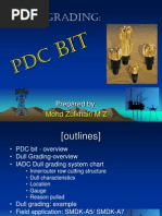 PDC Bit Dull Grading PDF | PDF | Drilling Rig | Geotechnical Engineering