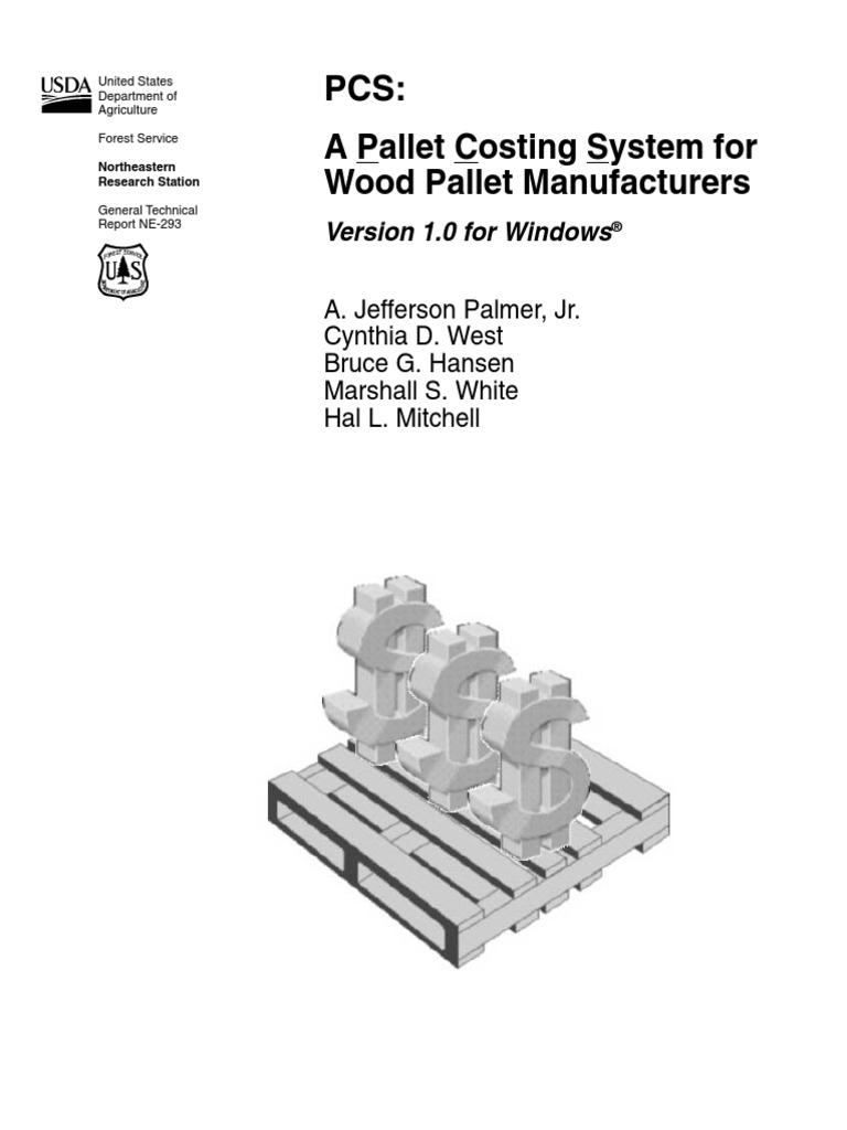 A Pallet Costing System For Wood Pallet Manufacturers | PDF | Personal ...