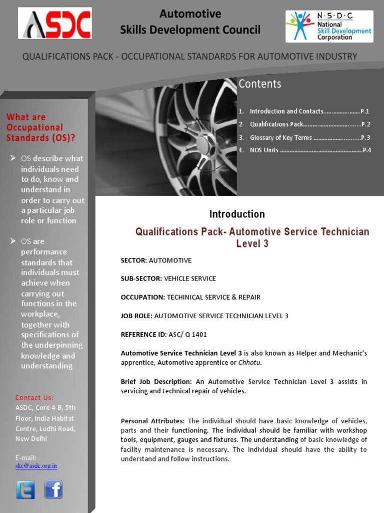 Automotive Service Technician Level 3 Guide | PDF | Manual Transmission ...