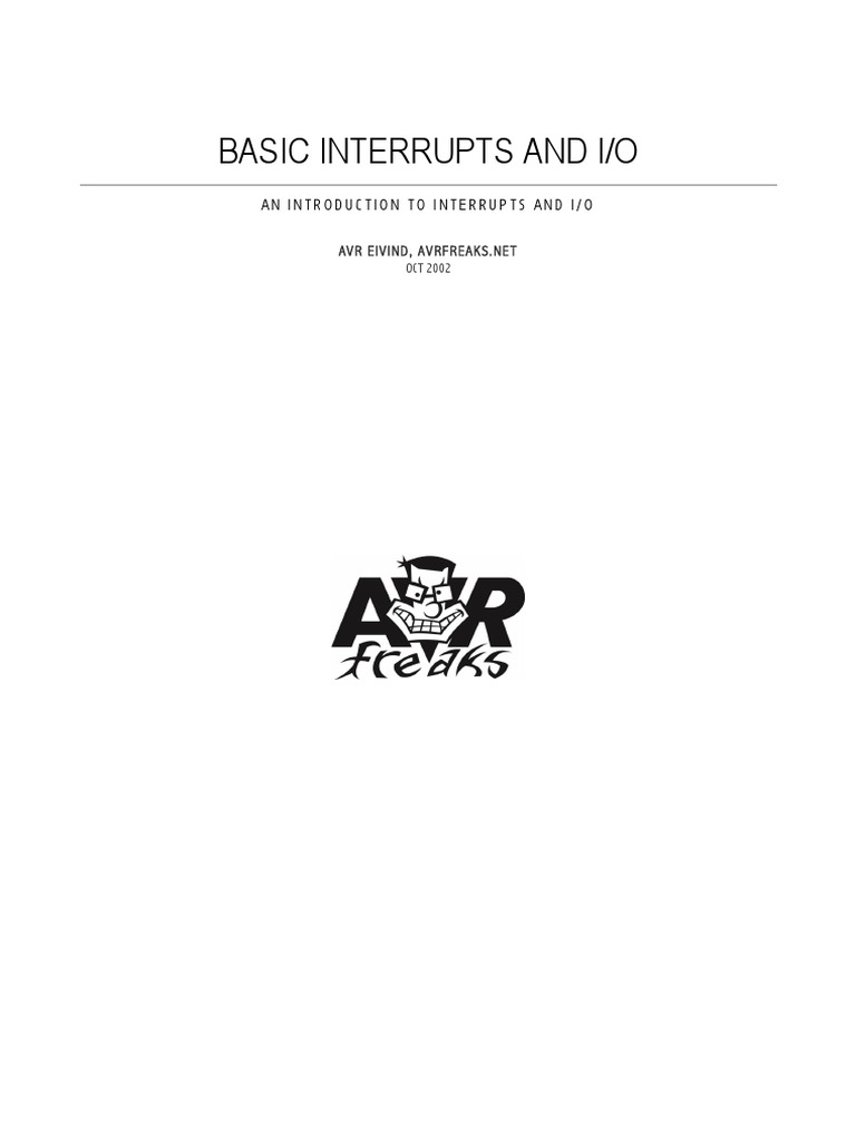 Basic Interrupts And Io Pdf