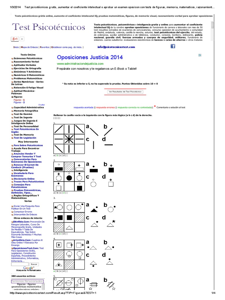 Test 1 | PDF | Creatividad | Cociente de inteligencia