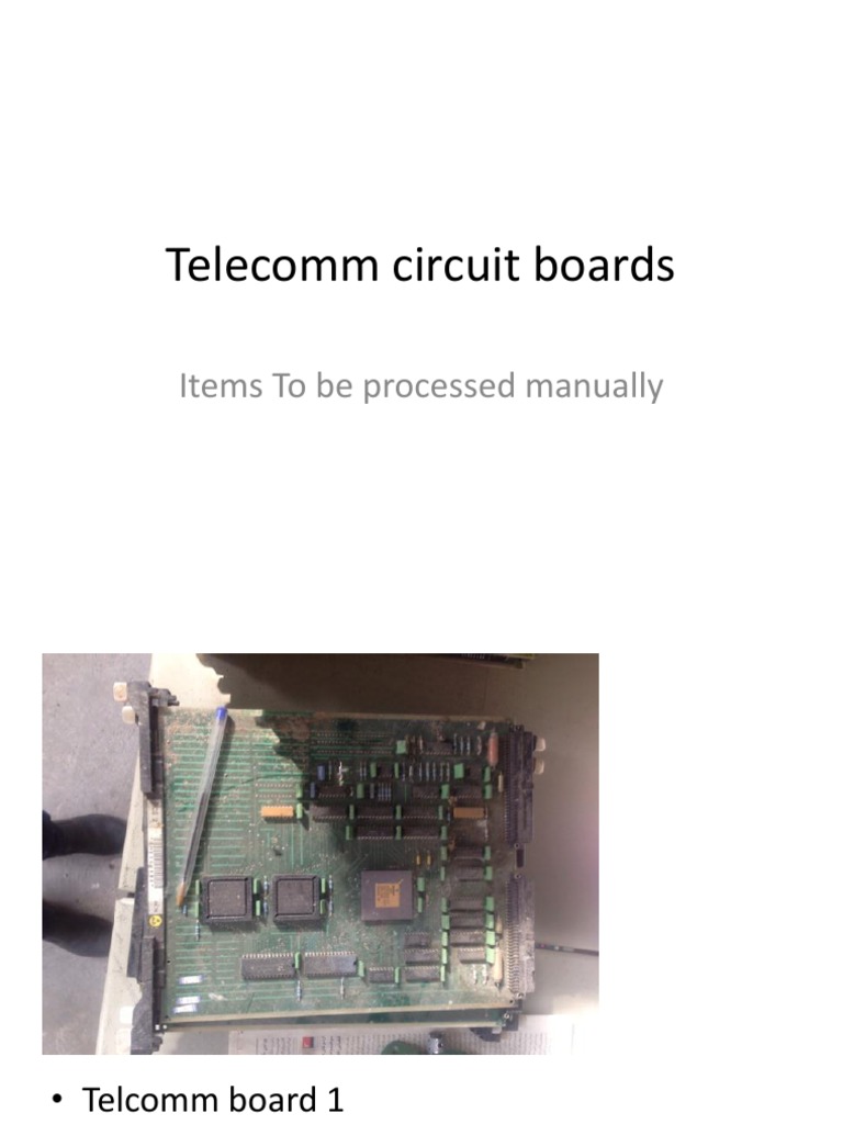 Telecomm Boards | PDF | Home & Garden | Computers