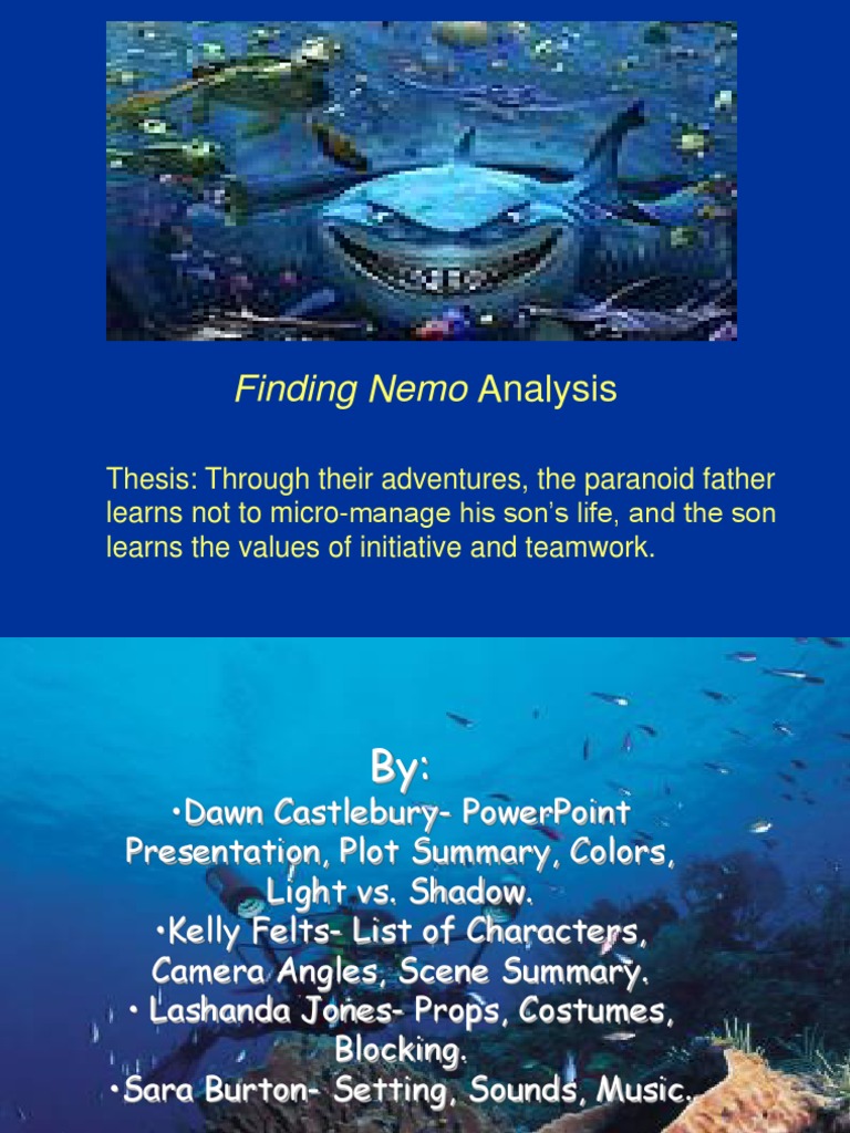 Finding Nemo | PDF | Leisure | Nature