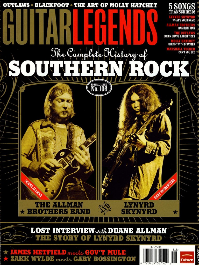 Guitar Legends - Southern Rock PDF | PDF | Rock Music | Popular Music