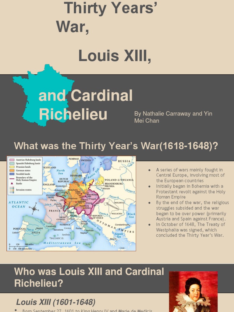 Louis XIII and Richelieu in the Thirty Years' War | PDF | Kingdom Of ...
