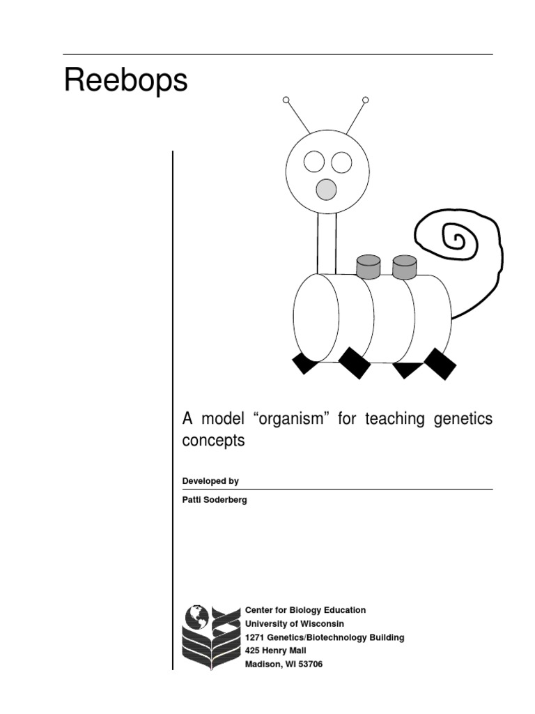 Reebops | PDF | Zygosity | Dominance (Genetics)