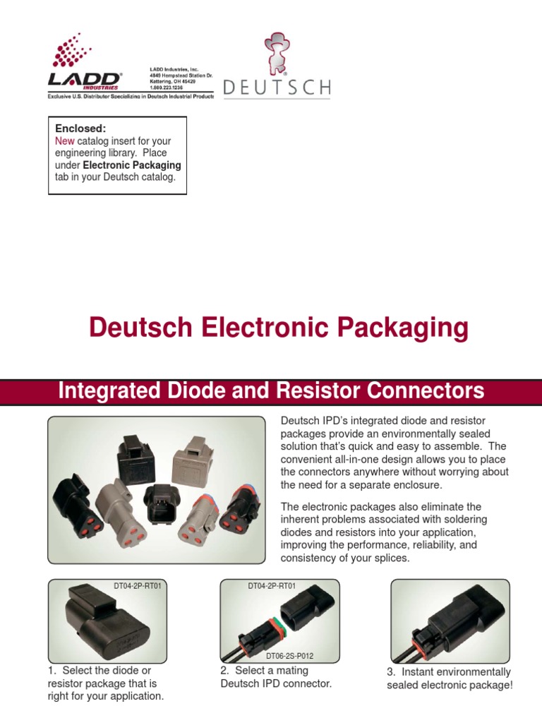 Diodes and Resistors Data Sheet | PDF | Electrical Connector | Resistor