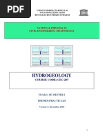 Standard Operation For Packer Test | PDF | Hydrogeology | Pressure