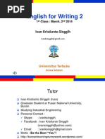 Features of Academic Writing EAPP 1 | Adjective | Verb