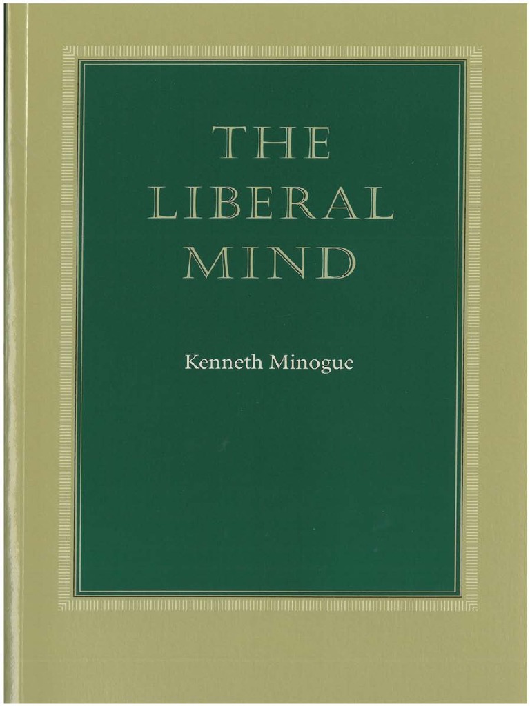 The Liberal Mind | PDF | Liberalism | Marxism