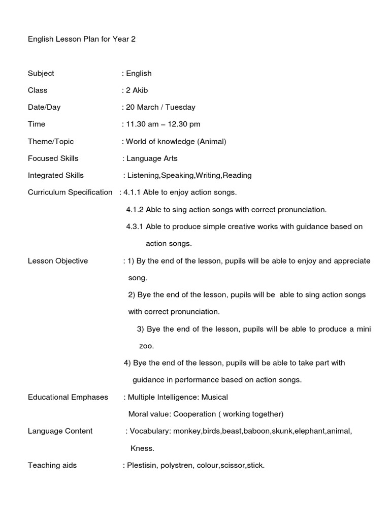 ELM Lesson Plan Group | PDF | Lesson Plan | Teachers