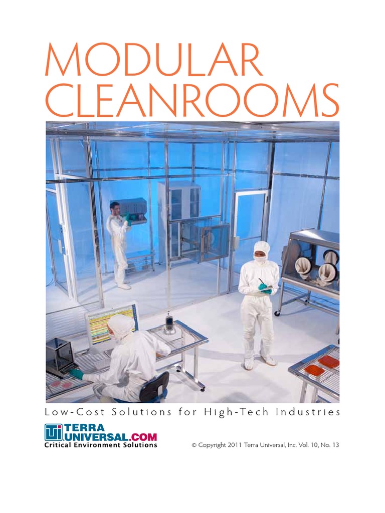 Catalog Modular Cleanrooms | PDF | Duct (Flow) | Door