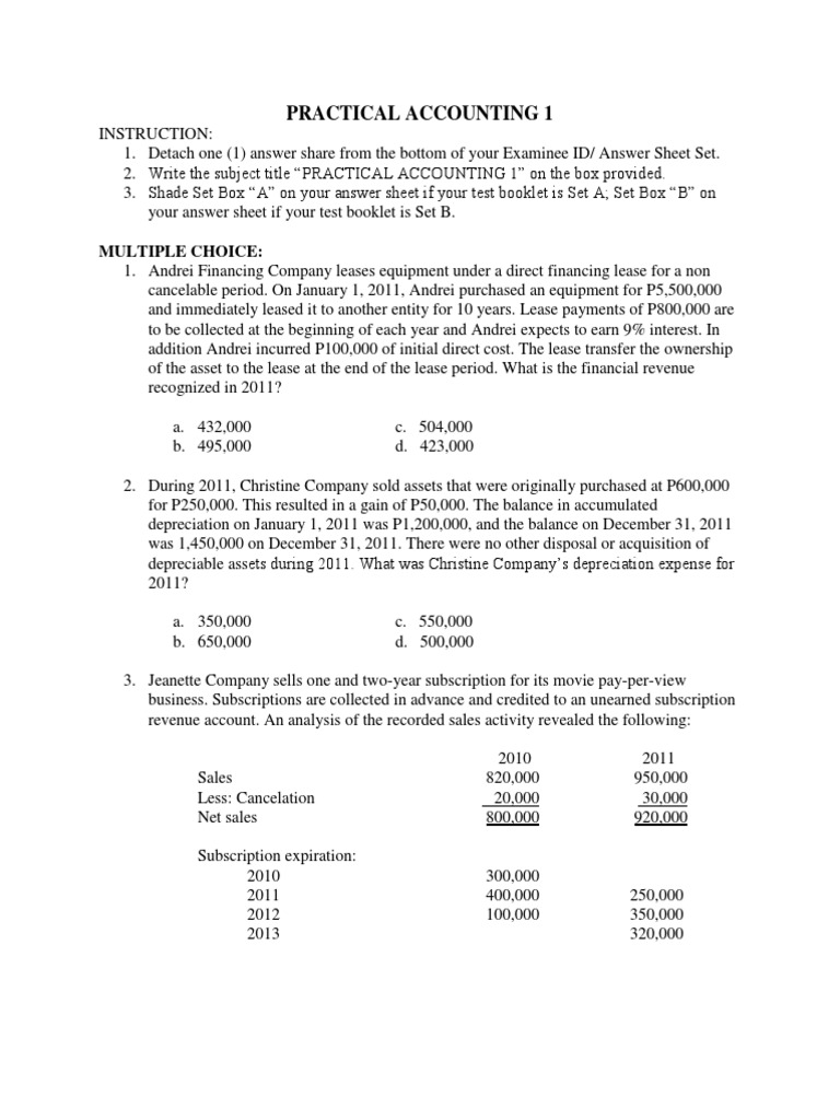 Practical Accounting 1 2011 | Bonds (Finance) | Dividend