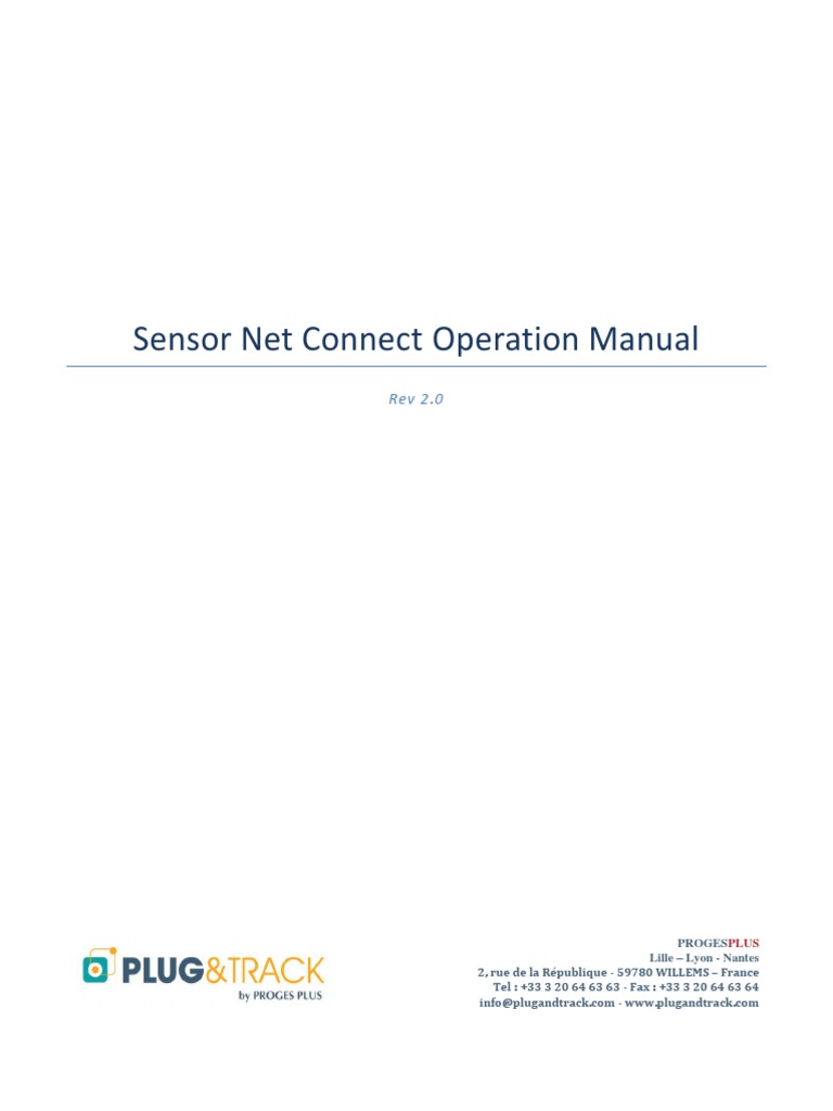 Manual Sensor Net Connect V2 | PDF | Port (Computer Networking ...