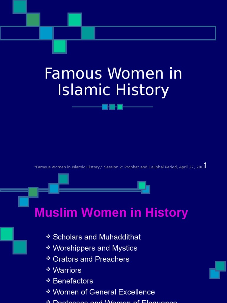 Famous Muslim Women | PDF | Hadith | Abrahamic Religions