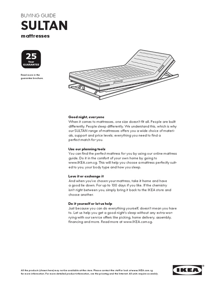 Sultan hogbo ikea mattress price store