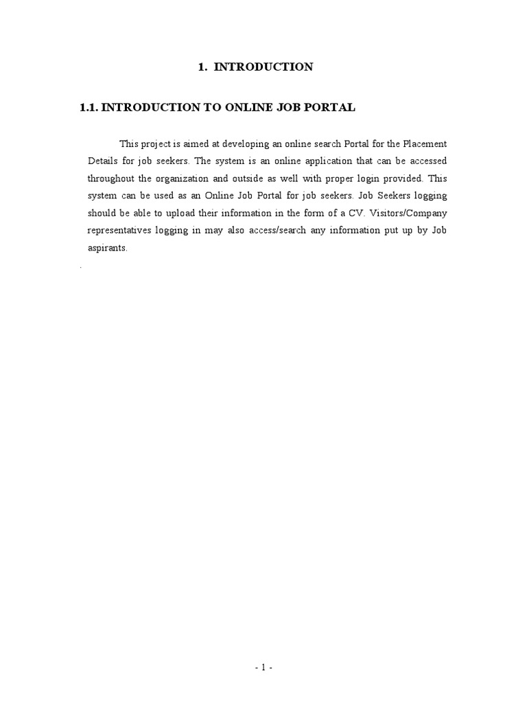 Job Portal | PDF | Databases | Input/Output