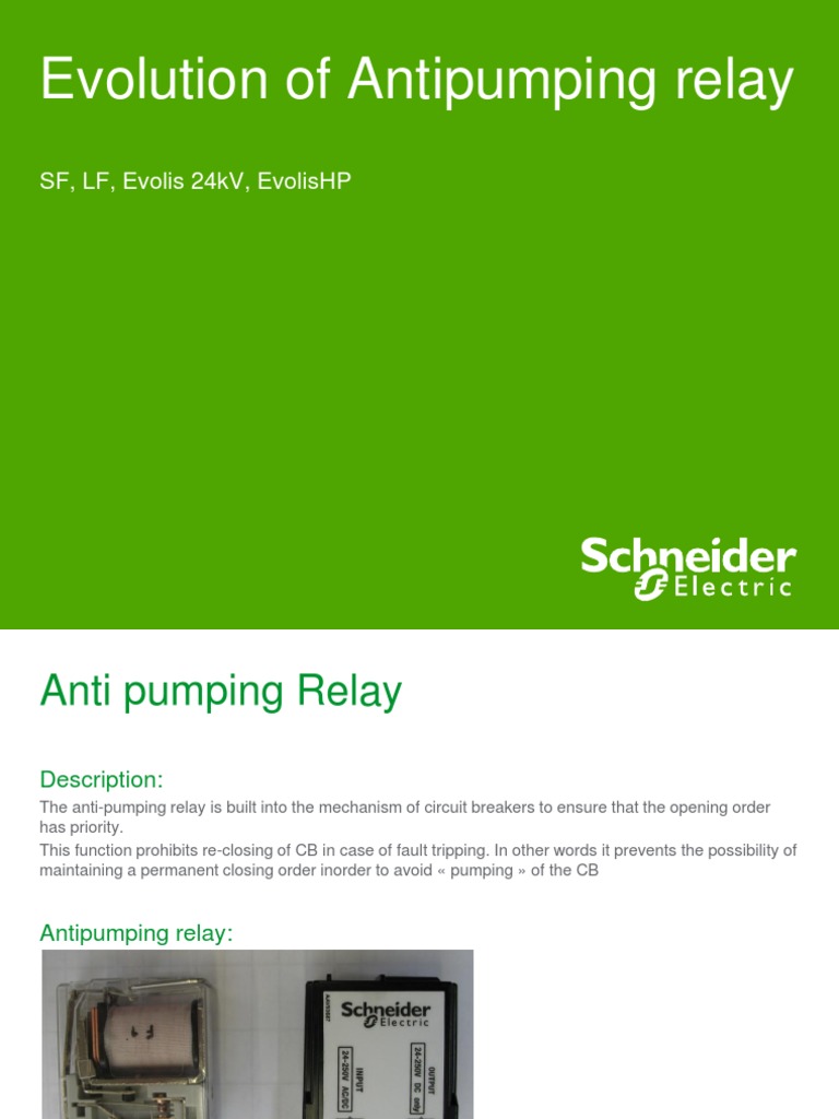 Electronic Antipumping Relay Global