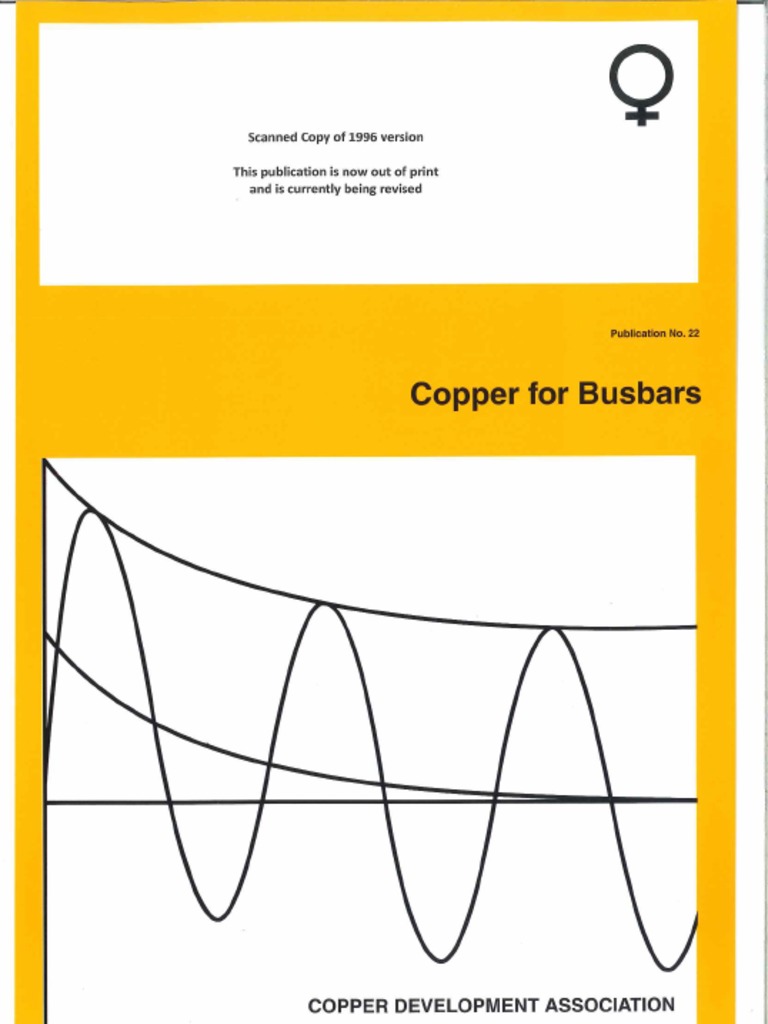 CDA Guidelines - Pub-22-Copper For Busbars | PDF