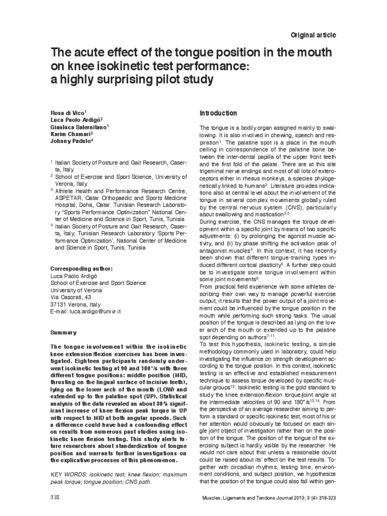 Acute Effect | PDF | Post Hoc Analysis | Analysis Of Variance