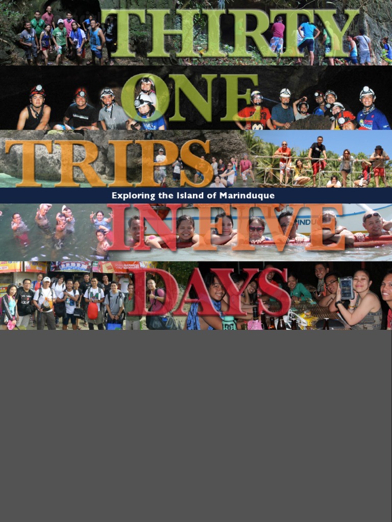 Marinduque Adventure Itinerary Guide | PDF | Leisure | Nature