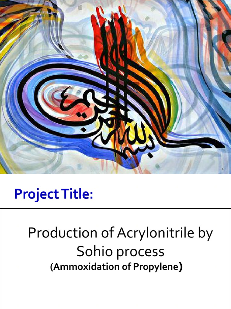 Production of Acrylonitrile by Sohio Process | PDF | Enthalpy | Heat ...