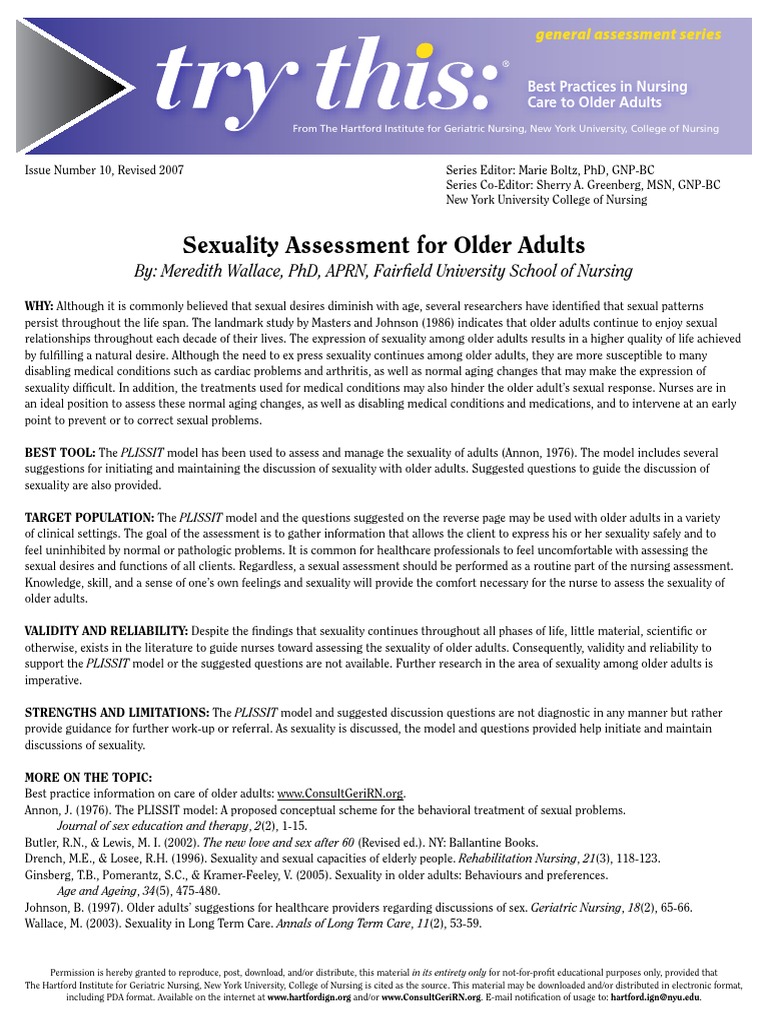 pLissit ModeL | Nursing | Old Age | Free 30-day Trial | Scribd