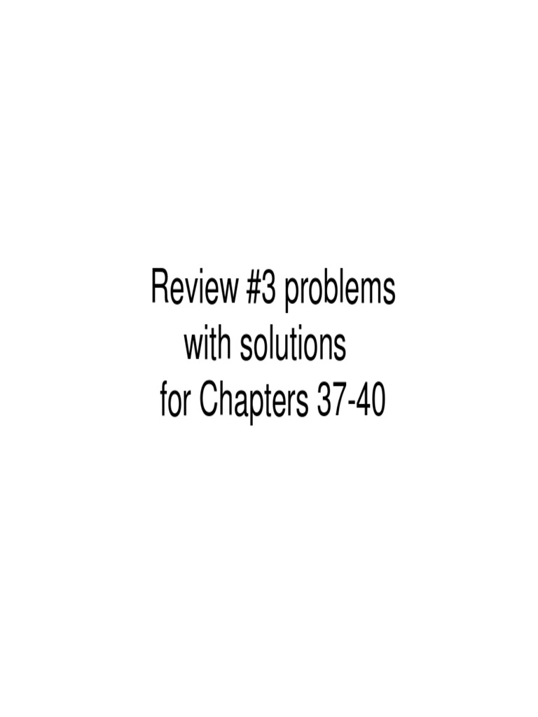 Review 3 Solutions | PDF | Electronvolt | Electron