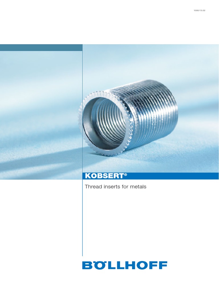 Kobsert GB 1000 PDF | PDF | Screw | Strength Of Materials