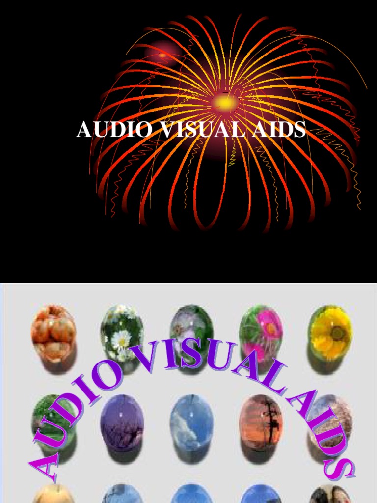 Audio Visual Aids | PDF | Infographics | Chart