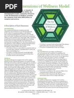 Indivisible Self: Evidence-Based Wellness Model | PDF | Psychology ...