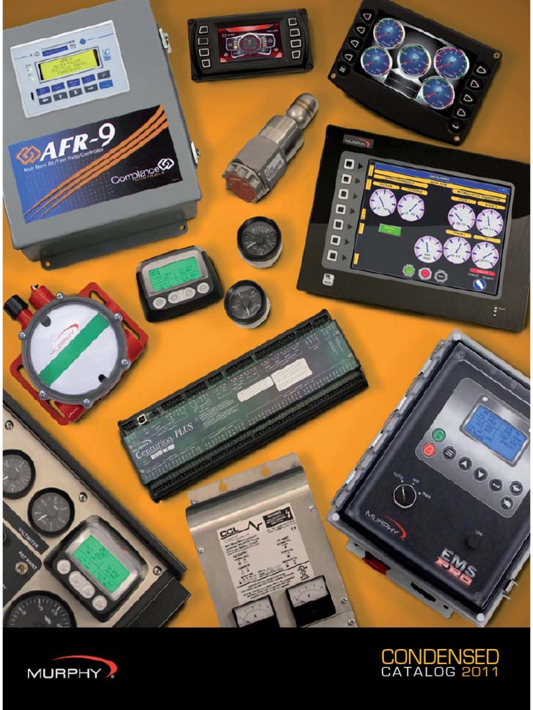 Catálogo de Productos Murphy | PDF | Fuel Injection | Switch