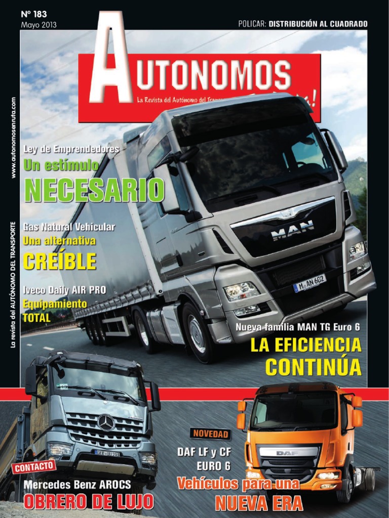 Autonomos en Ruta 183 Mayo | PDF