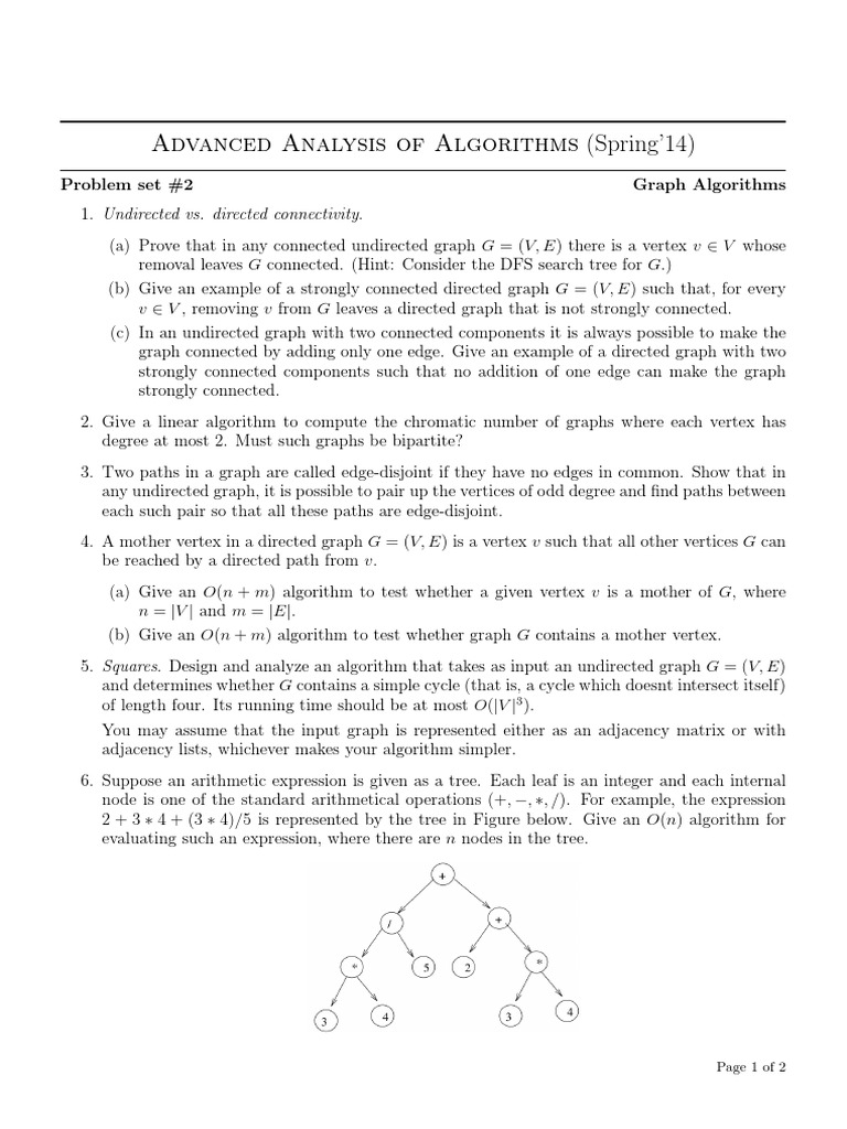 Algo Problems For Learning | PDF | Graph Theory | Applied Mathematics